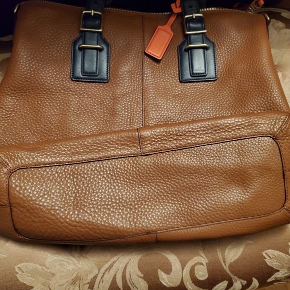 Coach | Bags | Coach Soft Legacy Pebbled Rory North South Leather ...